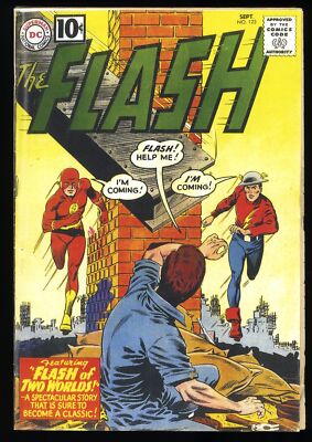 Flash #123 CV 0.1 See Description 1st Golden Age Flash in Silver Age ...