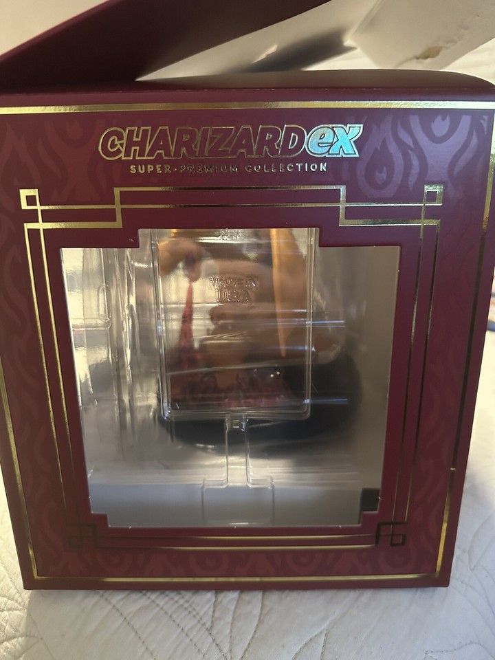 Pokemon TCG Charizard ex Super Premium Collection - New STATUE ONLY ...