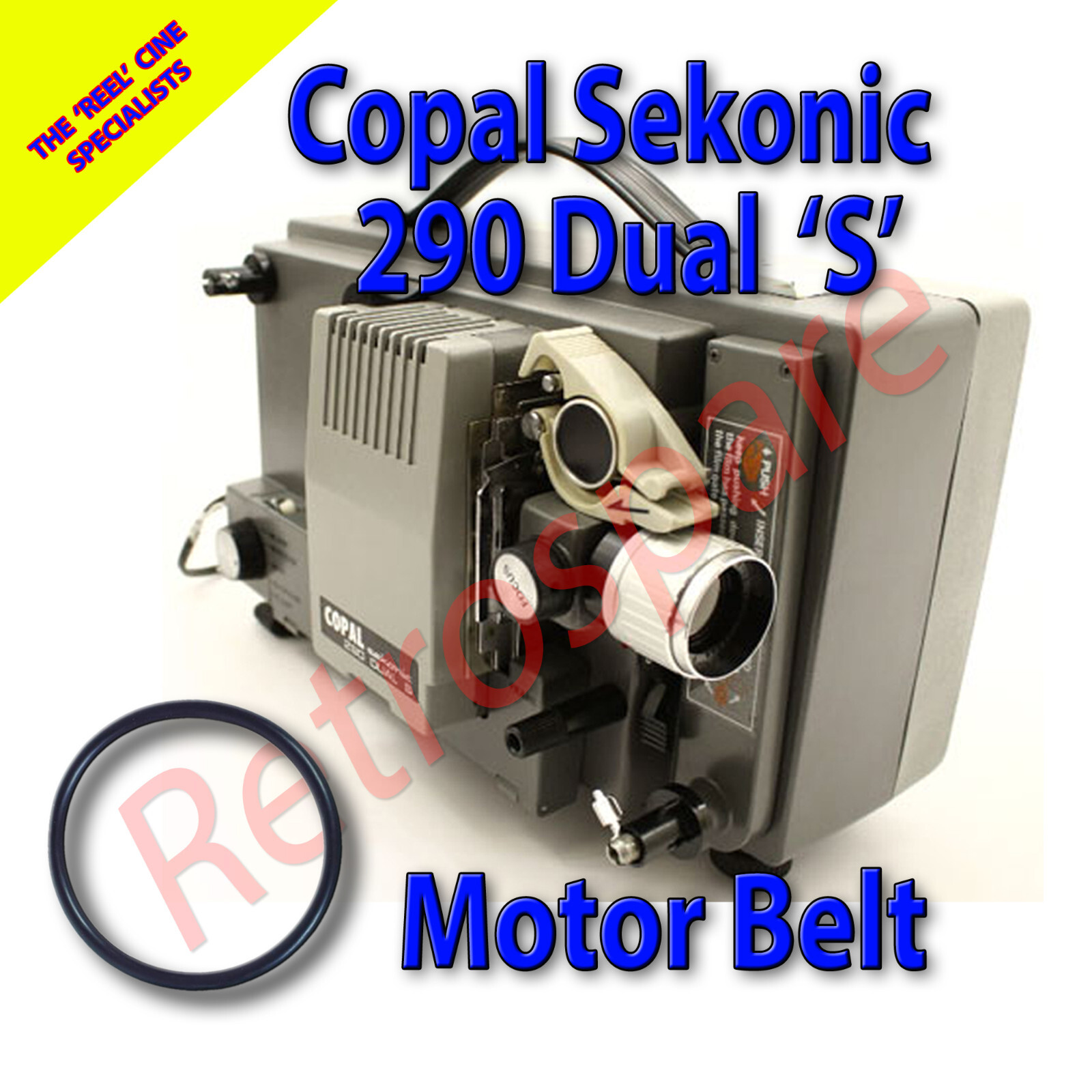 COPAL SEKONIC 290 DUAL S - Drive Belt For 8mm Cine Projector | eBay UK
