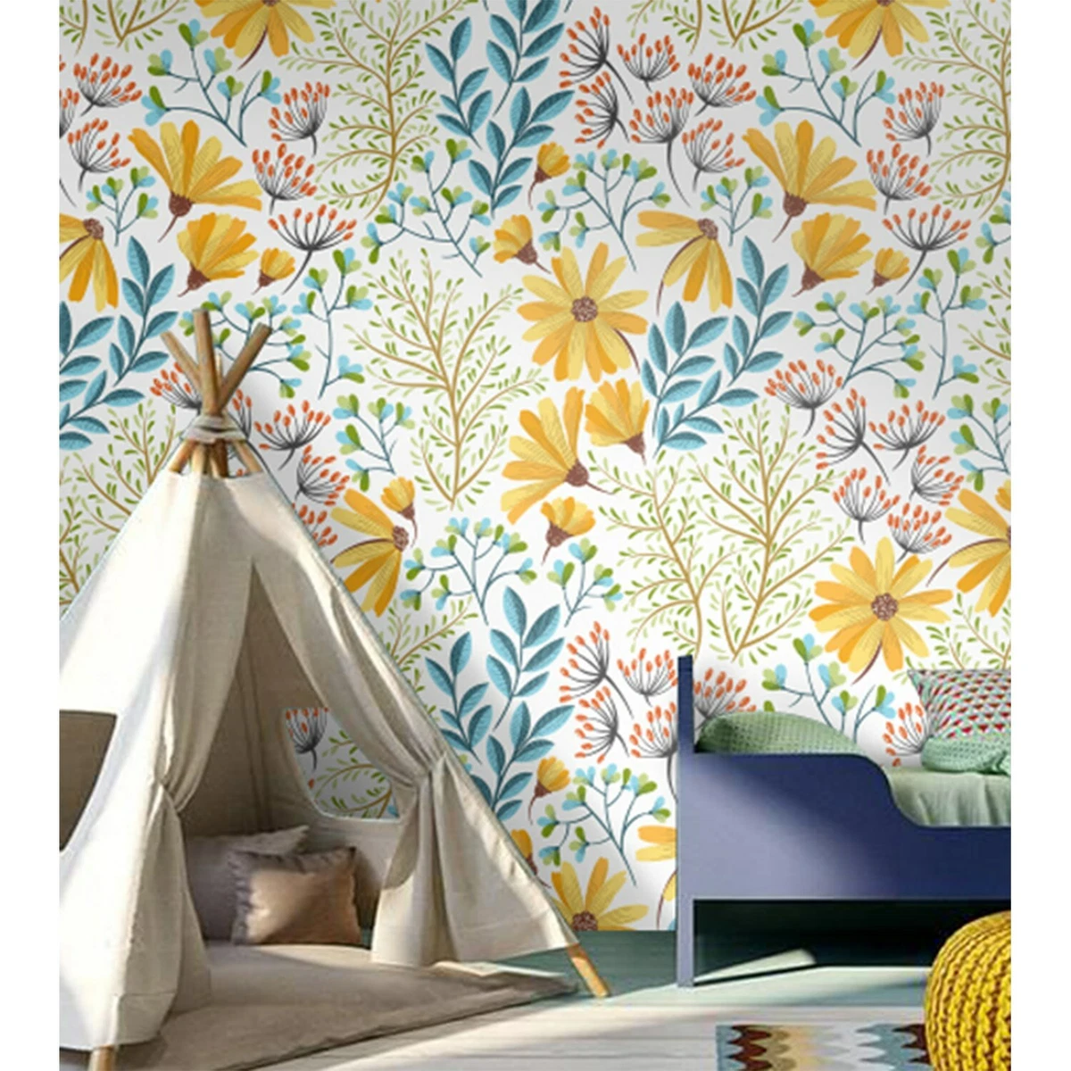 Old Style Flower Wallpaper