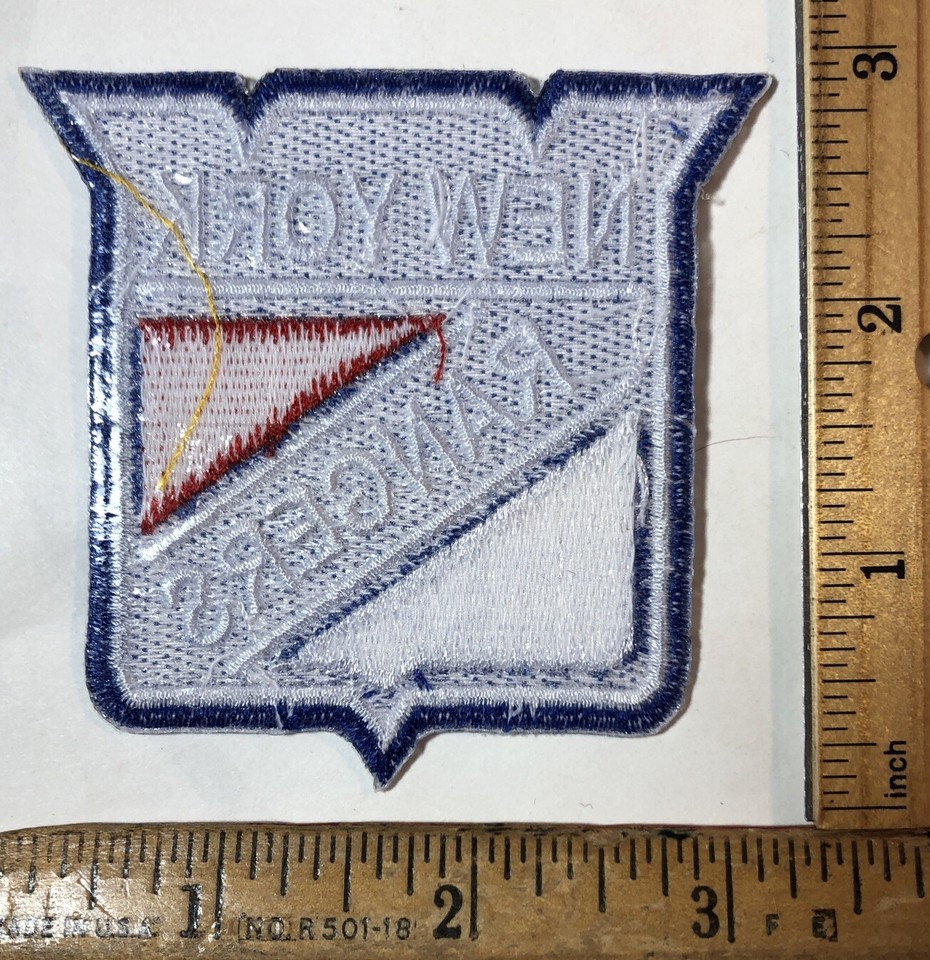 New York Rangers Shield Logo 3” Iron On Patch NHL Ice Hockey | eBay