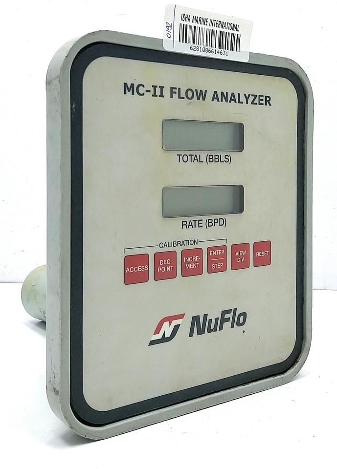 Nuflo MC-II Flow Analyzer MC-361691 | eBay