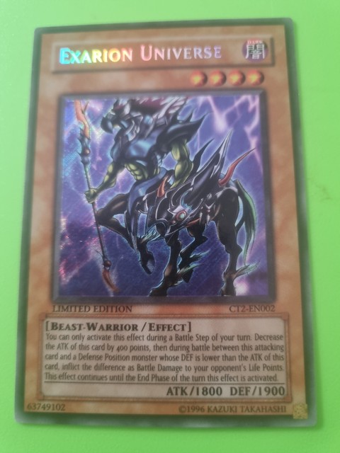 Yu-Gi-Oh! TCG Exarion Universe 2005 Collector's Tins CT2-EN002 Limited ...