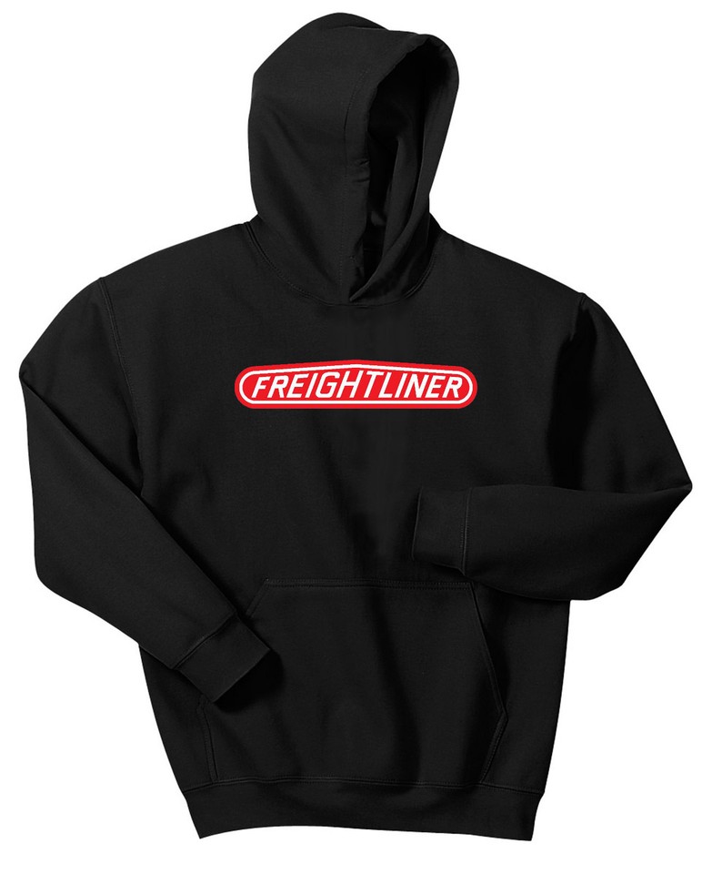 FREIGHTLINER HOODIE SWEAT SHIRT HOODY JACKET TRUCK RIG TRACTOR SEMI ...