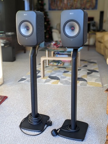 KEF S1 Speaker Stands for KEF LSX and LSXII Speakers SP4014BA | eBay UK