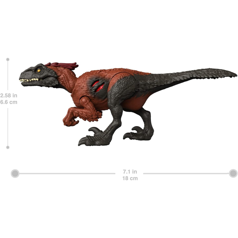 Jurassic World Pyroraptor Extreme Damage Dinosaur Toy Figure ...