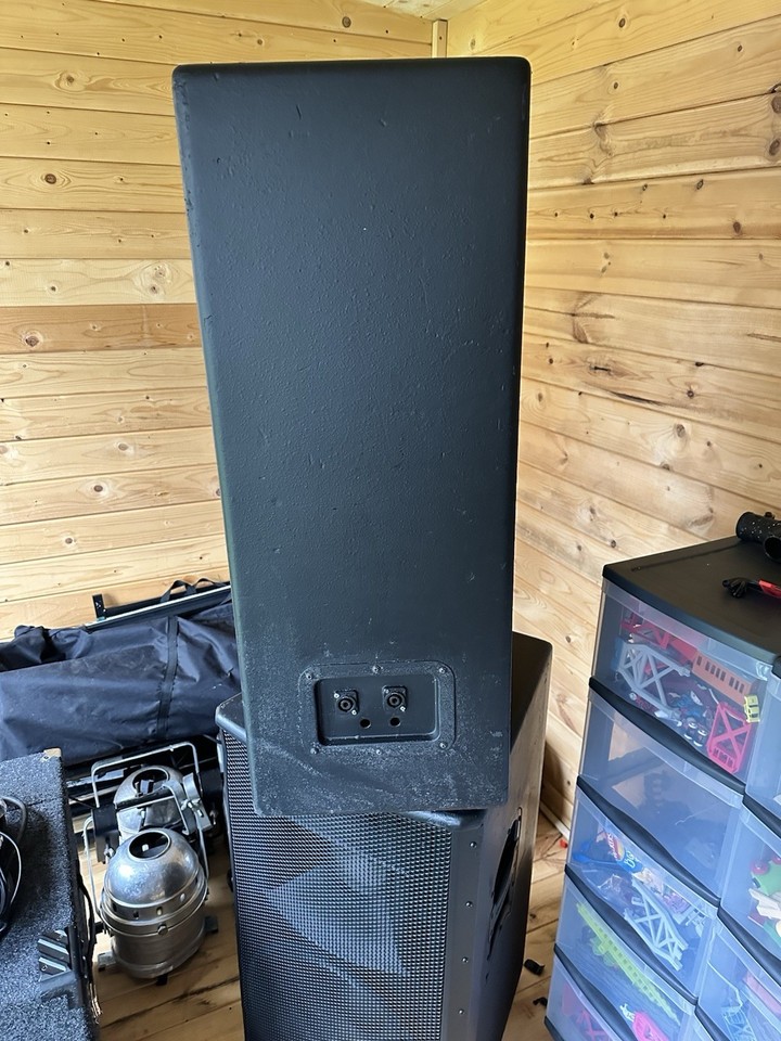 Cerwin Vega PSX-153 ProStax 15 3-Way Speakers Pair with Stands | eBay UK