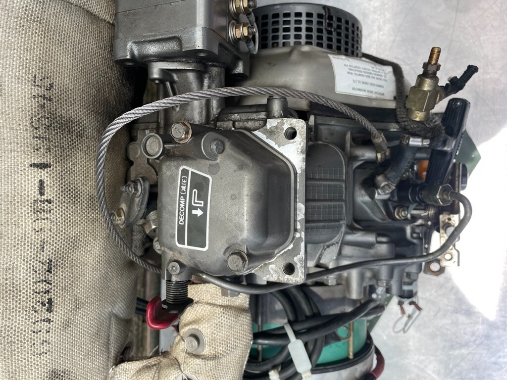 445HR YANMAR L70AE, L70 ENGINE 4.9kw w/ Starter, Muffler, Generator MEP ...