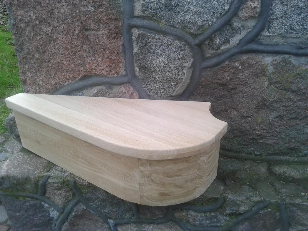 Oak Stair Bottom Bullnose Stair Cladding - Curved Steps | eBay UK