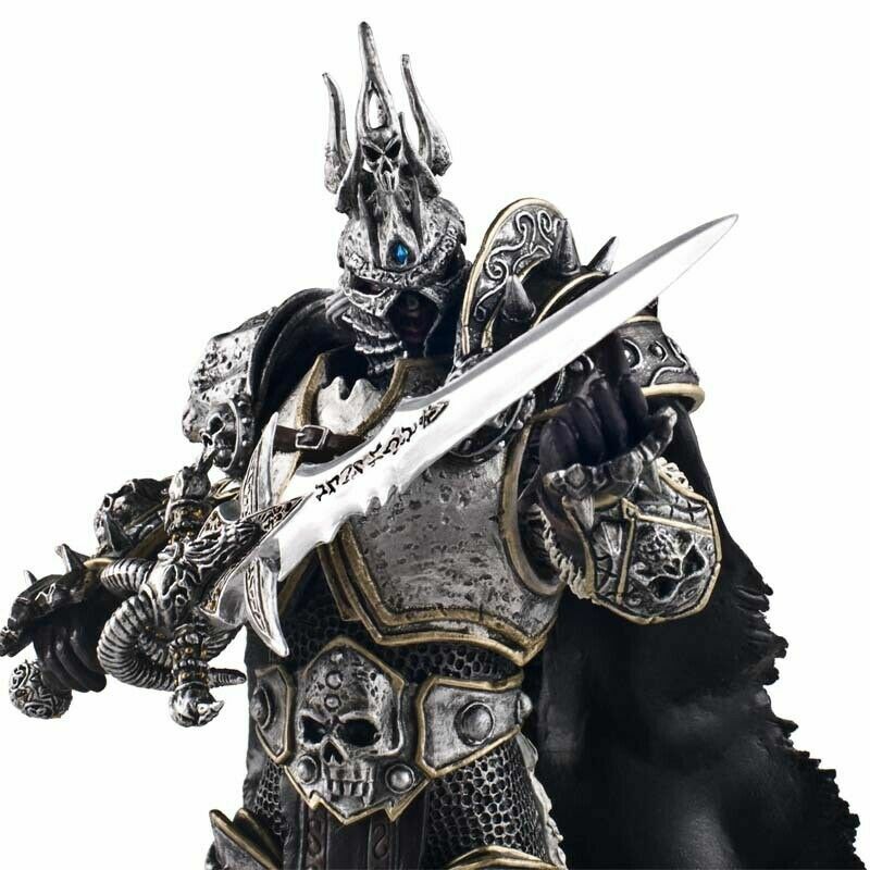 7" World of Warcraft The Lich King Action Figure Arthas Menethil Model ...