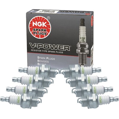 8 pc NGK 5574 BPM8Y SOLID V-Power Spark Plugs for TY26708 848-1 iu | eBay