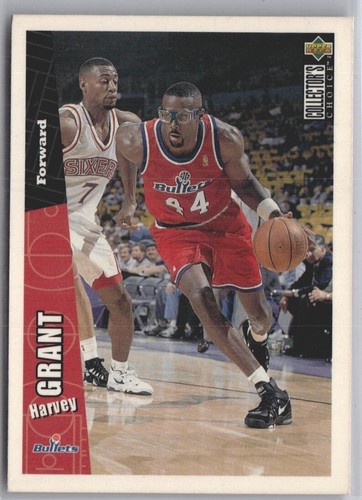 1996-97 Collector's Choice Washington Bullets Basketball Card #353 ...