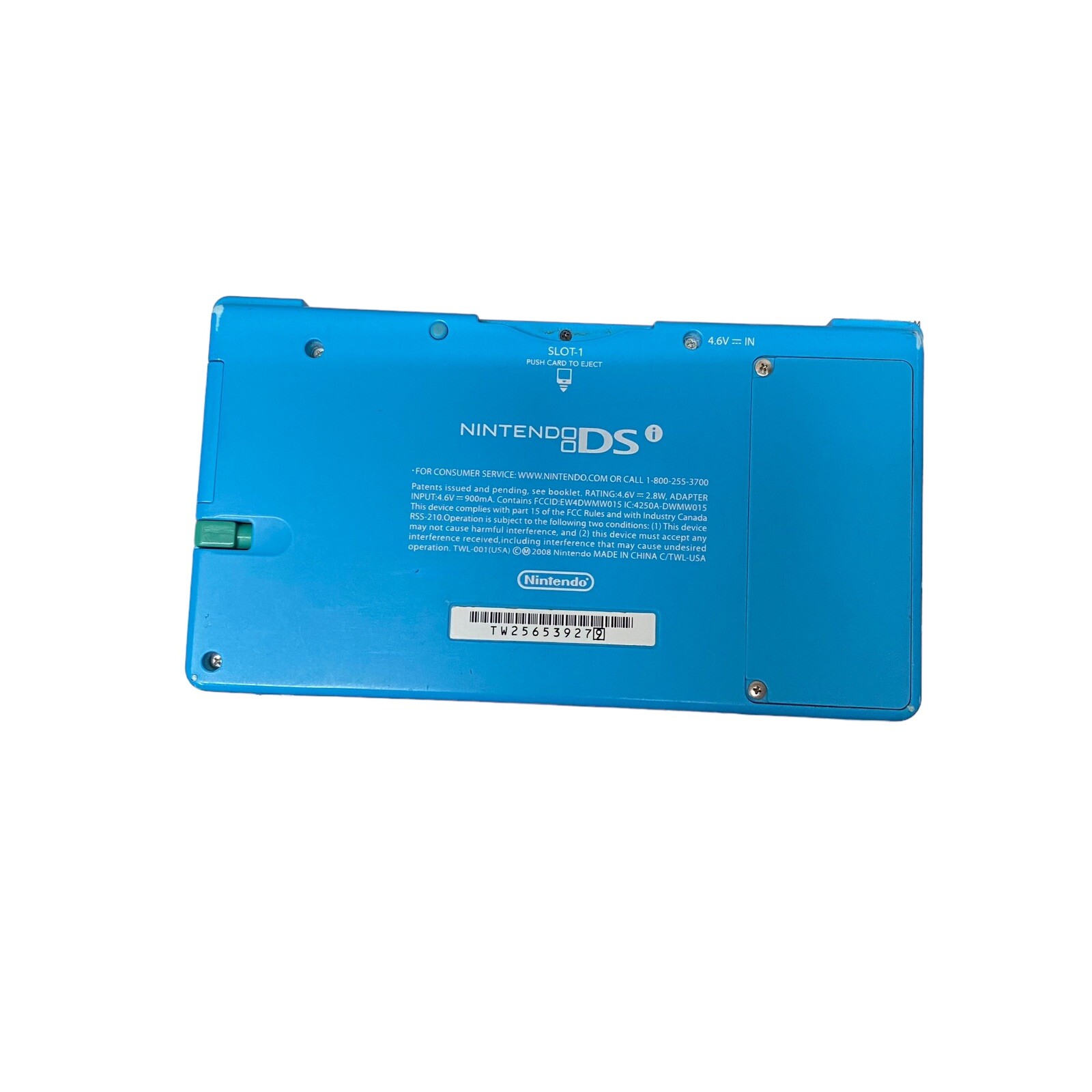 Nintendo DSi Light Blue Game Handheld Console W/ Box, Manuals WORKING ...