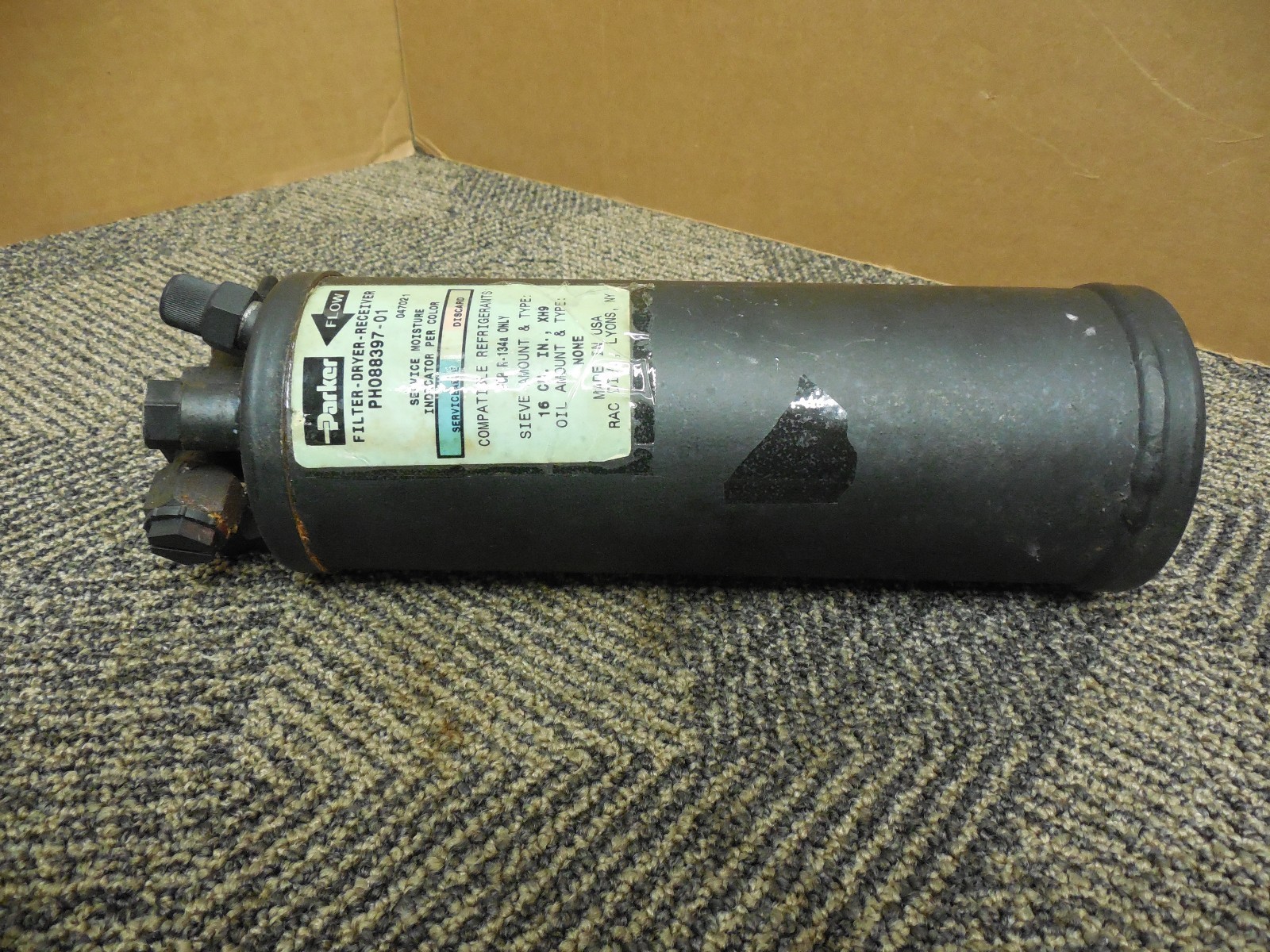 PARKER PH088397-01 PH08839701 FILTER DRYER RECEIVER FOR R-134A 16 CU ...