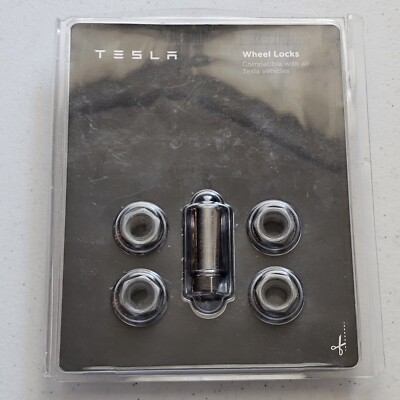 USED Tesla OEM Wheel Locks for Model S,3,X,Y | eBay