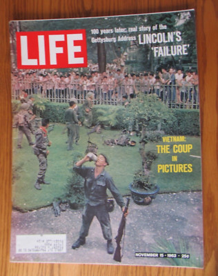 VINTAGE Life Magazine November 15, 1963 Vietnam the Coup in Pics Cover ...