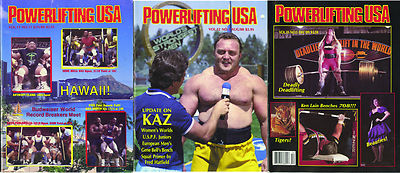 Powerlifting USA Magazine - All the 1980's Digital PDF files - 119 ...