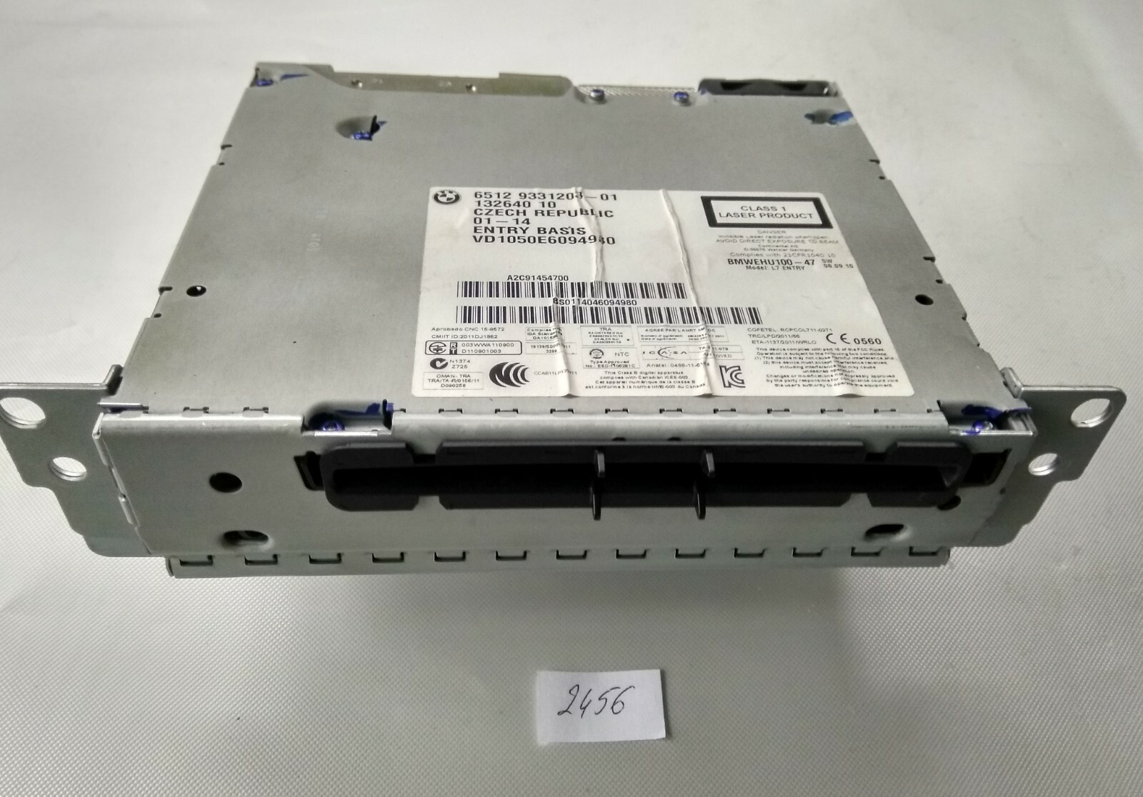13-17 BMW 1 F20 2 F22 3 F30 RADIO PROFESSIONAL CD DISC PLAYER HEAD UNIT ...