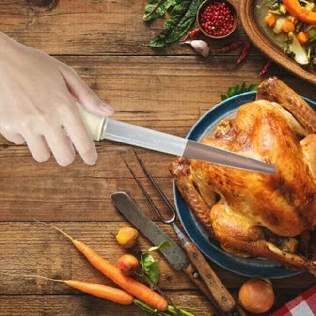 Handy Housewares Heat Resistant Squeeze Bulb 1oz Tube Meat & Poultry ...