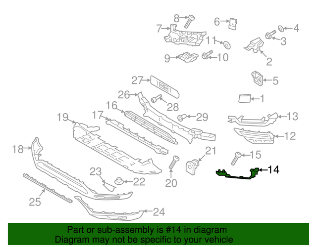 Genuine 2016-2016 Volvo Xc90 Trim Molding Bracket 31383680 for sale ...