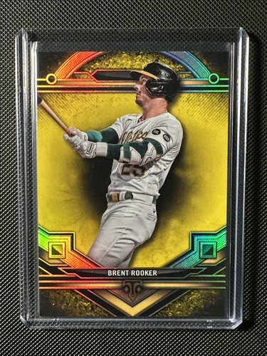 2024 Topps Triple Threads - Citrine - Brent Rooker #75 /75 Athletics | eBay