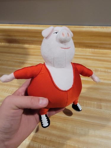 Universal Illuminations Sing Gunter Plush Red Outfit Stuffed Animal | eBay