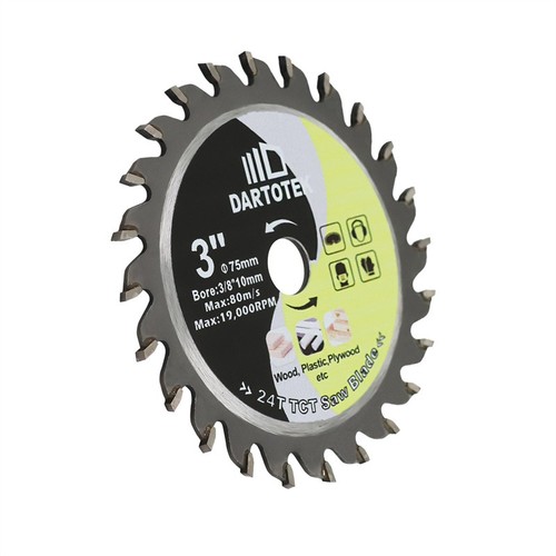 1pc 75MM TCT 24T Carbide Saw Blade Wood Cutting Disc for wood Plastic ...