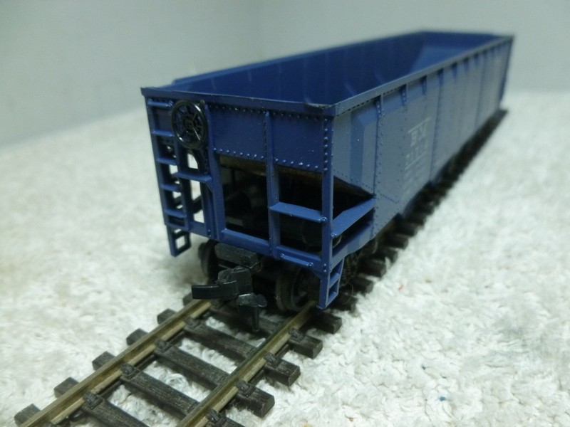 Athearn Boston Maine Hopper Car Blue BM 71714 - HO Gauge | eBay UK
