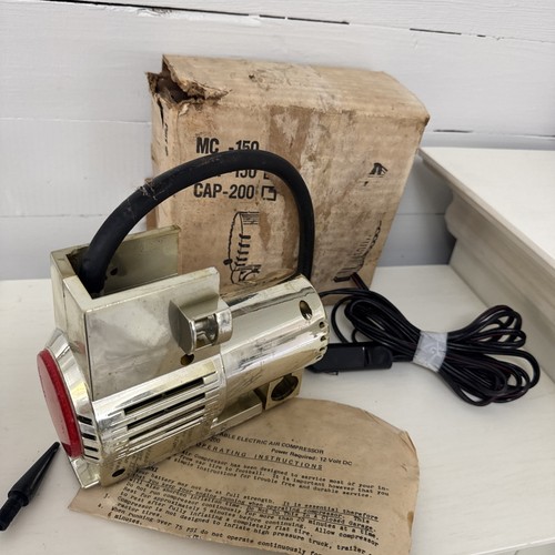 1984 Interdynamics Auto Portable Electric Air Compressor 200lb M# CAP ...