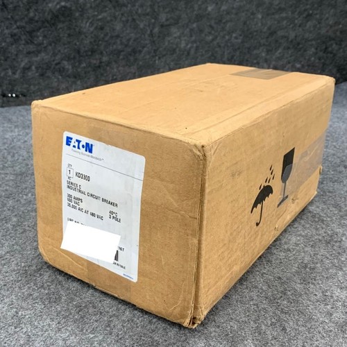 EATON KD3300 Molded Case Circuit Breaker 300A 600VAC 3 Pole Panel ...
