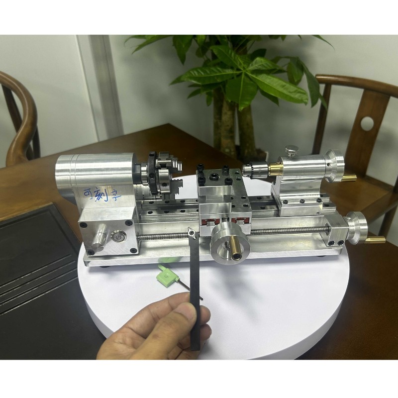DIY Mini Small Lathe Desktop Machinery Small Lathe Exquisite Small ...