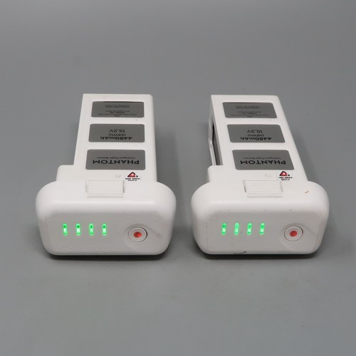 2 OEM Genuine DJI Phantom 3 Intelligent Flight Batteries - 24 & 28 ...