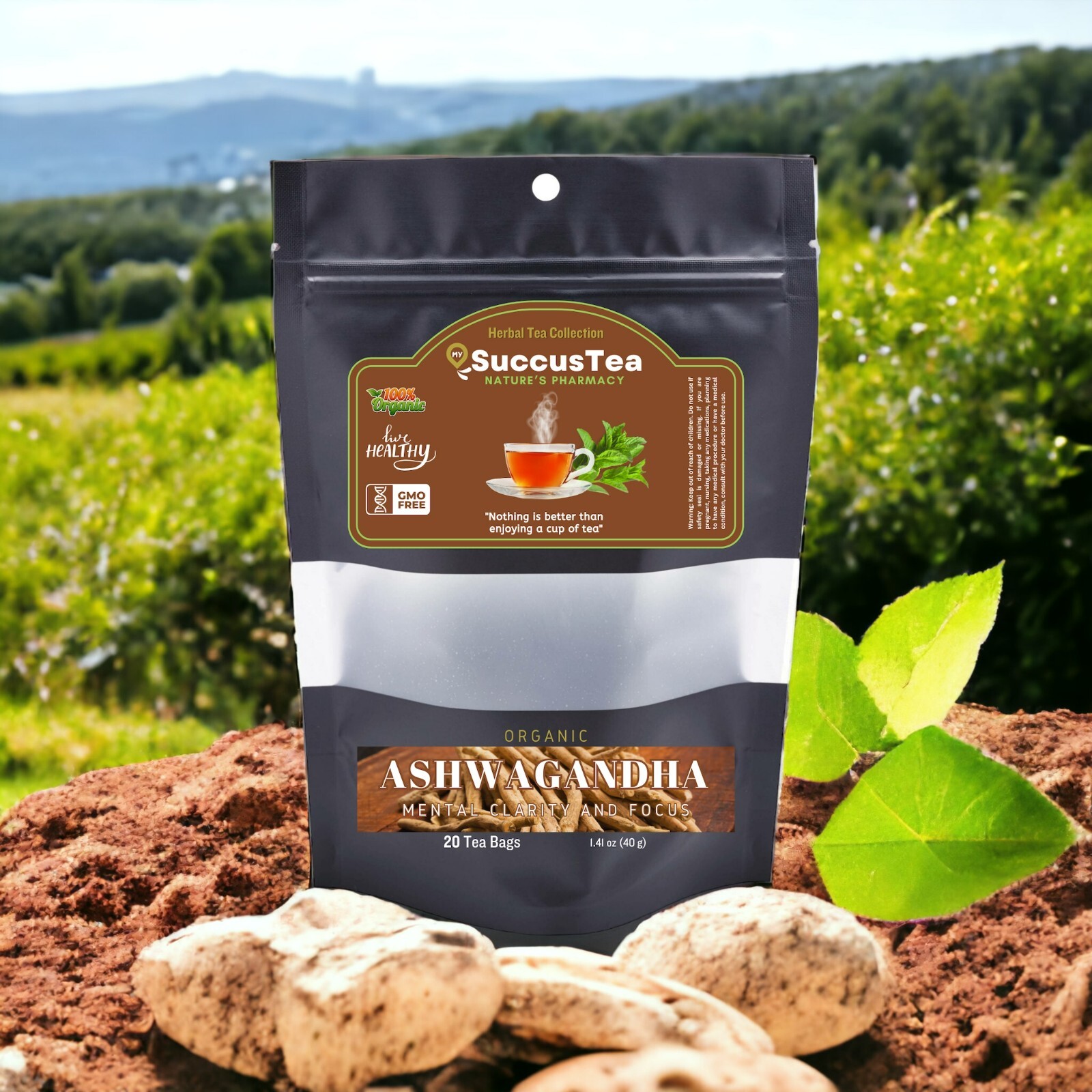 Organic Ashwagandha Tea - 20 Bags | eBay