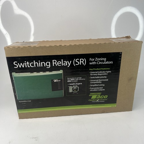 Taco SR504-exp-4 Zone Switching Relay New-Open Box Expandable | eBay