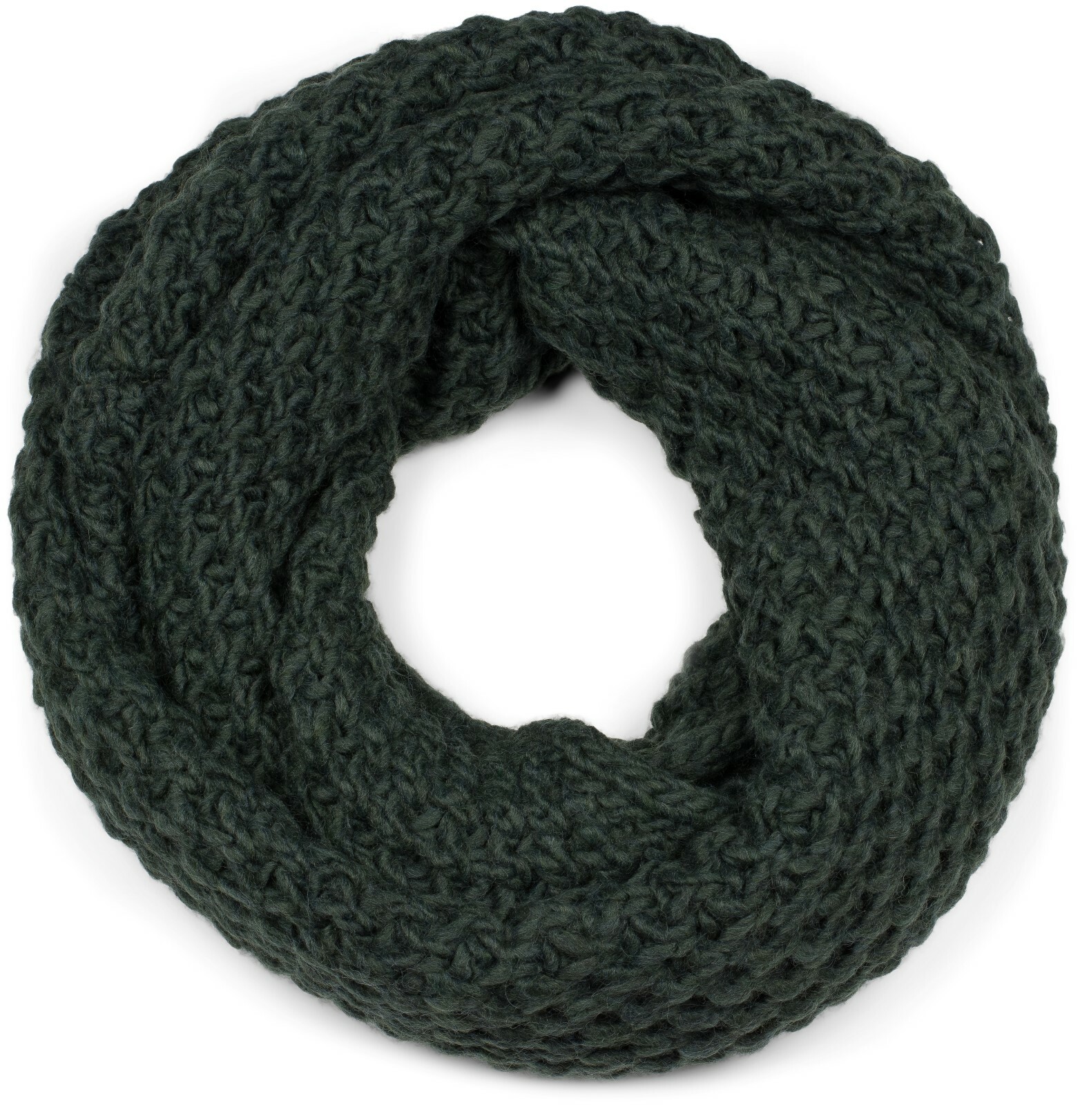 Unisex Strick Loop Schal grob gestrickt Schlauchschal Winter ...