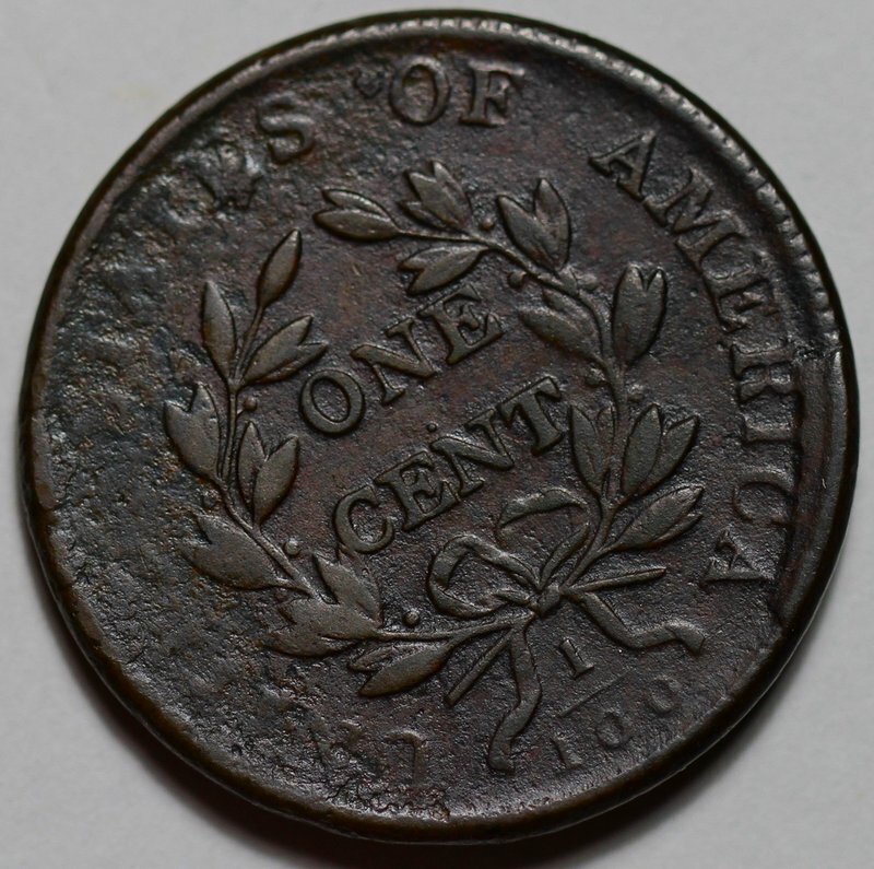 1803 Draped Bust Large Cent - Corrosion - US 1c Copper Coin | eBay