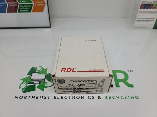 NEW RDL TX-A2D Stereo Balanced to Unbalanced Audio Signal Converter | eBay