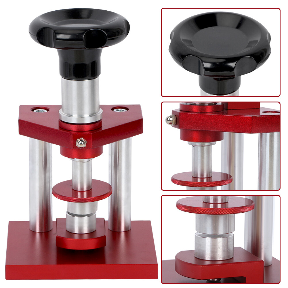 Watch Crystal Bezel Press Case Back Closing Wristwatch Repair Tool w/20 ...