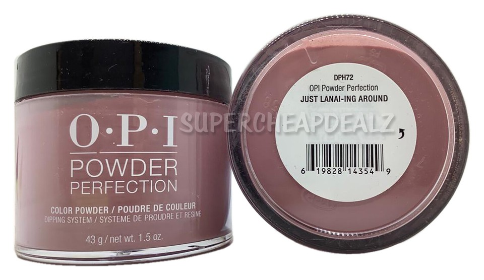 OPI Powder Perfection Dip Powder Nail Color 1.5 oz | Base Top Activator ...
