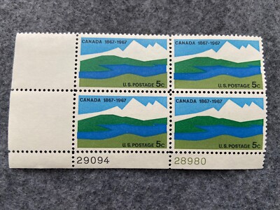 Canada 1867-1967 USA 5 Cents lot of 4 Postage Stamps | eBay