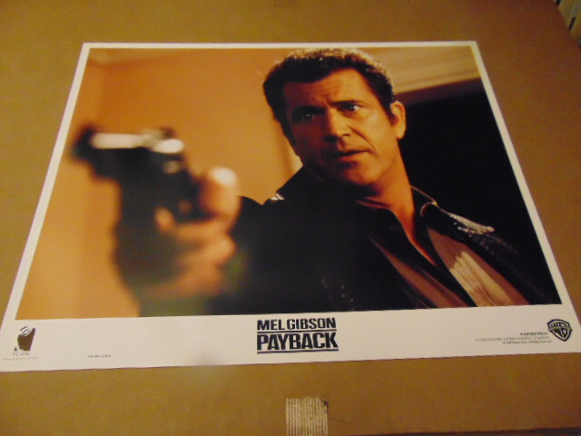 PAYBACK/ORIG. 11X14 INT'L LOBBY CARD SET (MEL GIBSON/LUCY LIU) N633 | eBay