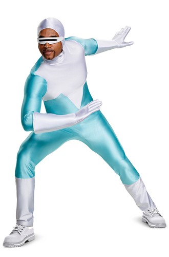 The Incredibles 2 Frozone Deluxe Adult Costume | eBay