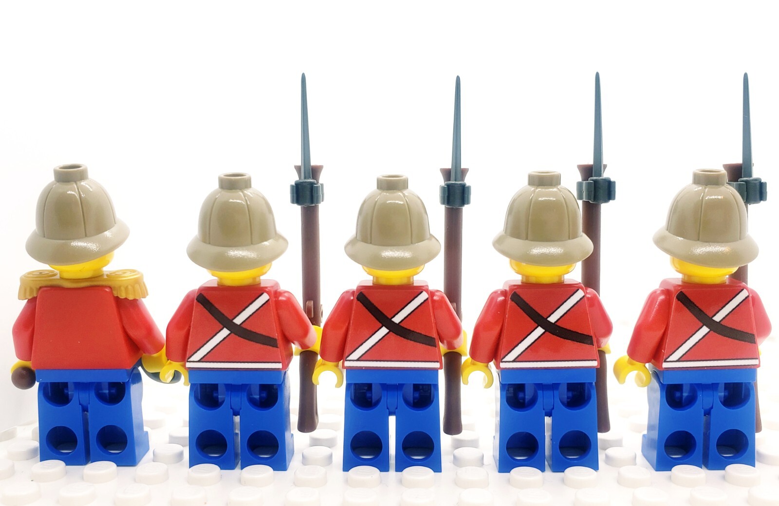 British Anglo-Zulu War Infantry Soldiers made with real LEGO ...