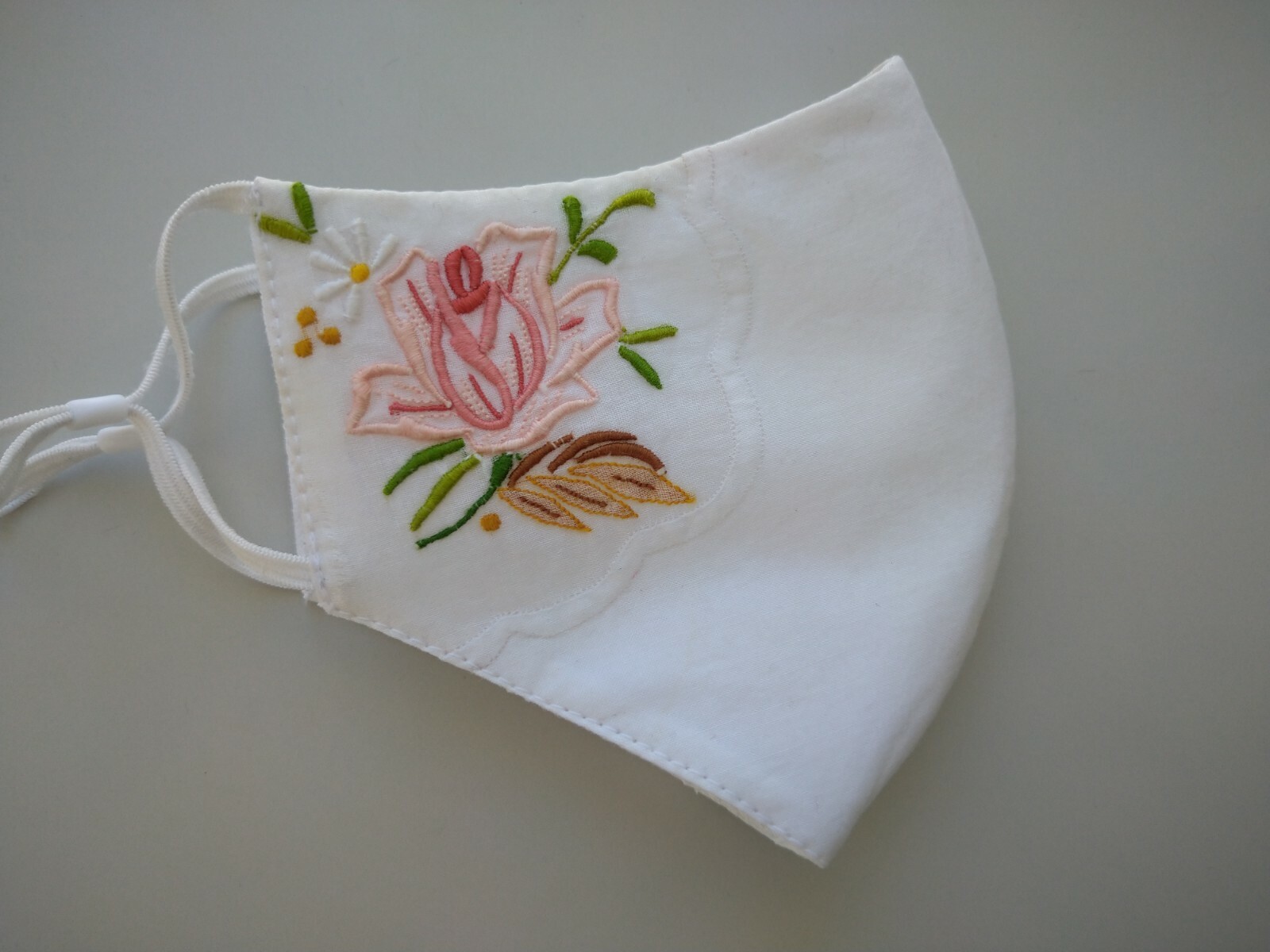 Face Mask washable Reusable 100 Cotton Handmade Hand Embroidered Fancy ...