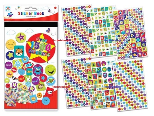 Mega Sticker Book - Over 1500 Stickers Kids Creative Fun Activity ...