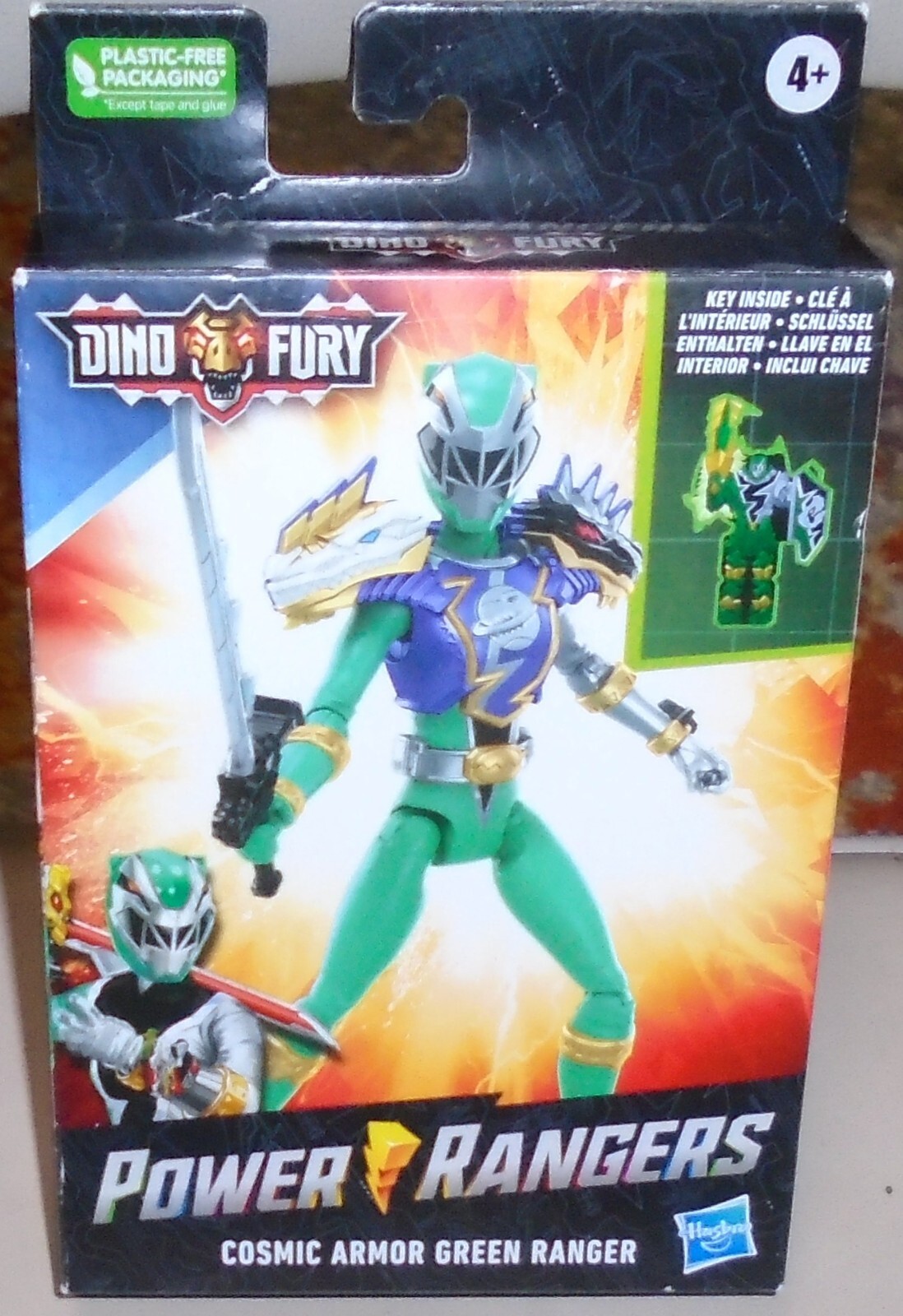 POWER RANGERS - COSMIC ARMOR GREEN RANGER - DINO FURY | eBay
