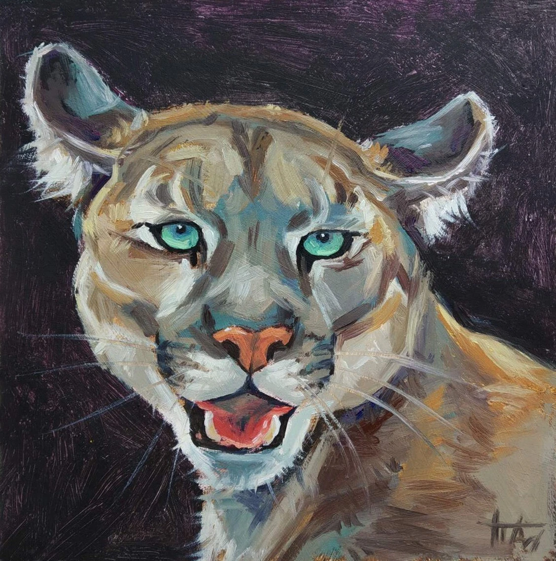 Puma Painting