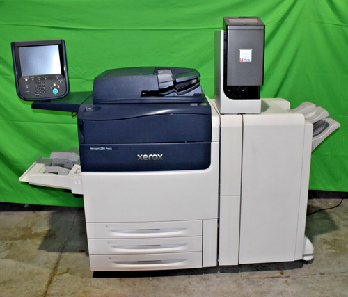 Xerox Versant 280 Printer, Bypass, Fiery, Finisher, Ready to Print, Low ...