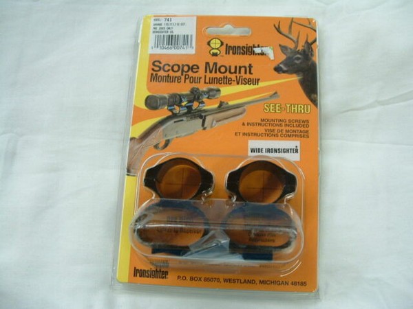 Ironsighter 741 Scope Mount Rings Savage Model 110 for sale online | eBay
