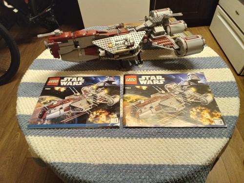 LEGO Star Wars: Republic Frigate 7964 Built Set SHIP And Instructions ...